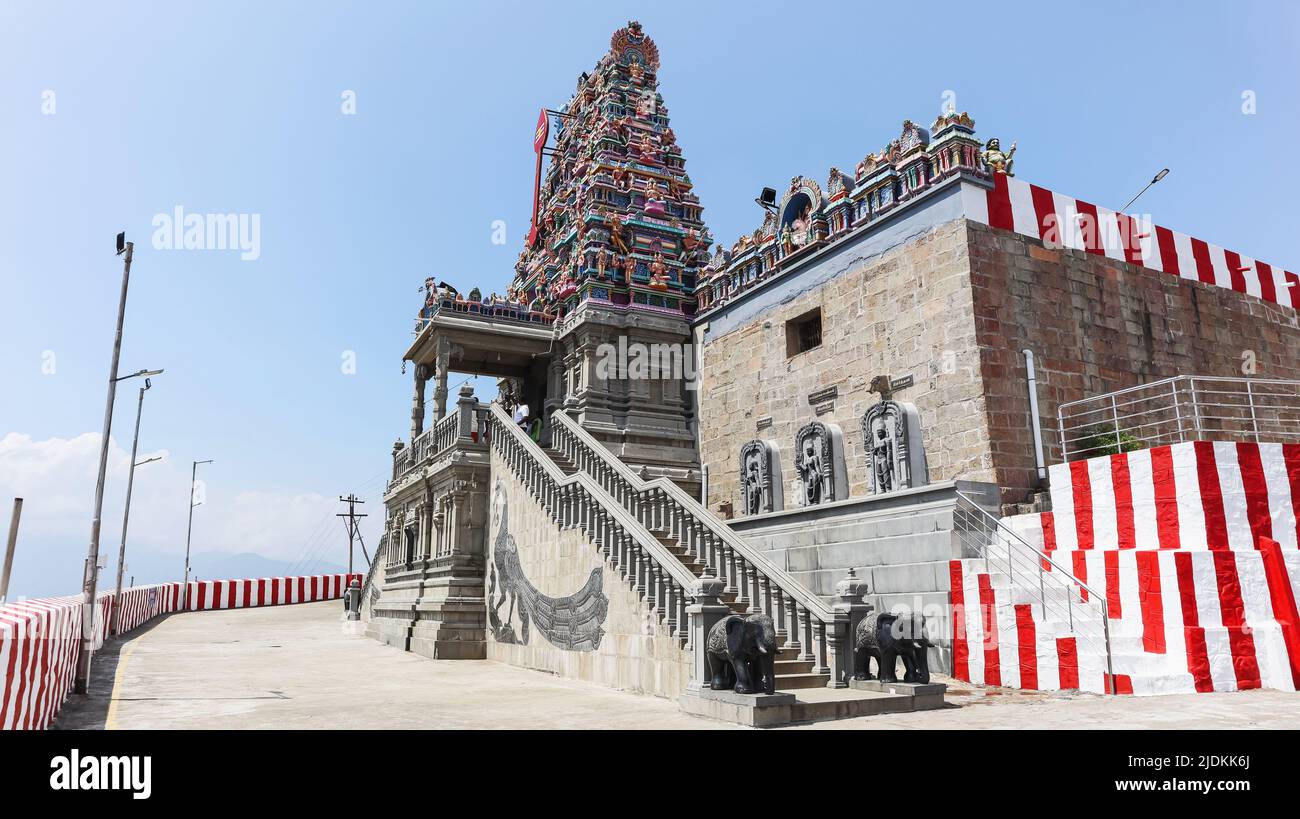 Main Shrine of Murugan Temple, Panpoli Village, Tenkasi, Tamilnadu ...
