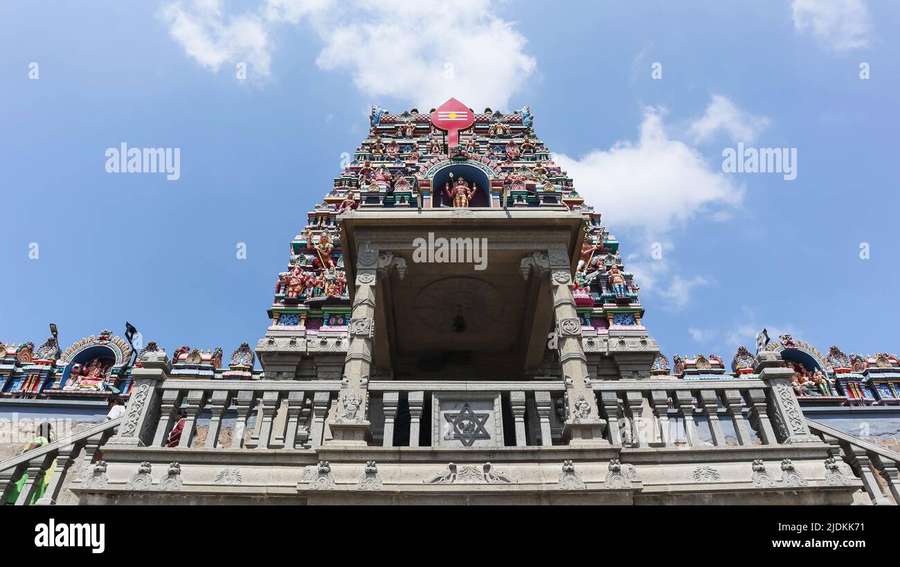 Main Shrine of Murugan Temple, Panpoli Village, Tenkasi, Tamilnadu ...