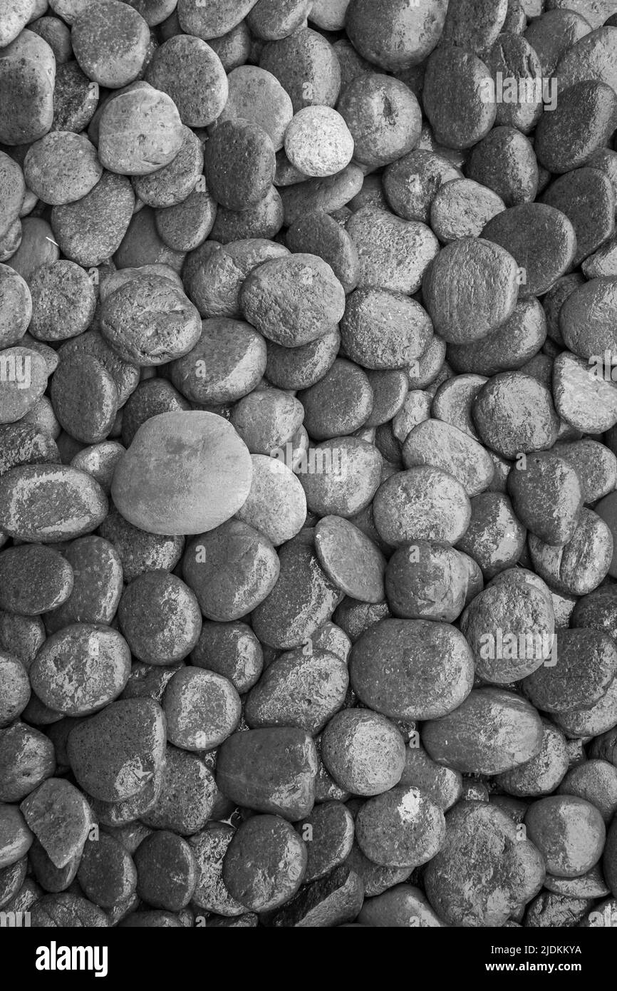 Rocky abstract background stones Black and White Stock Photos & Images ...