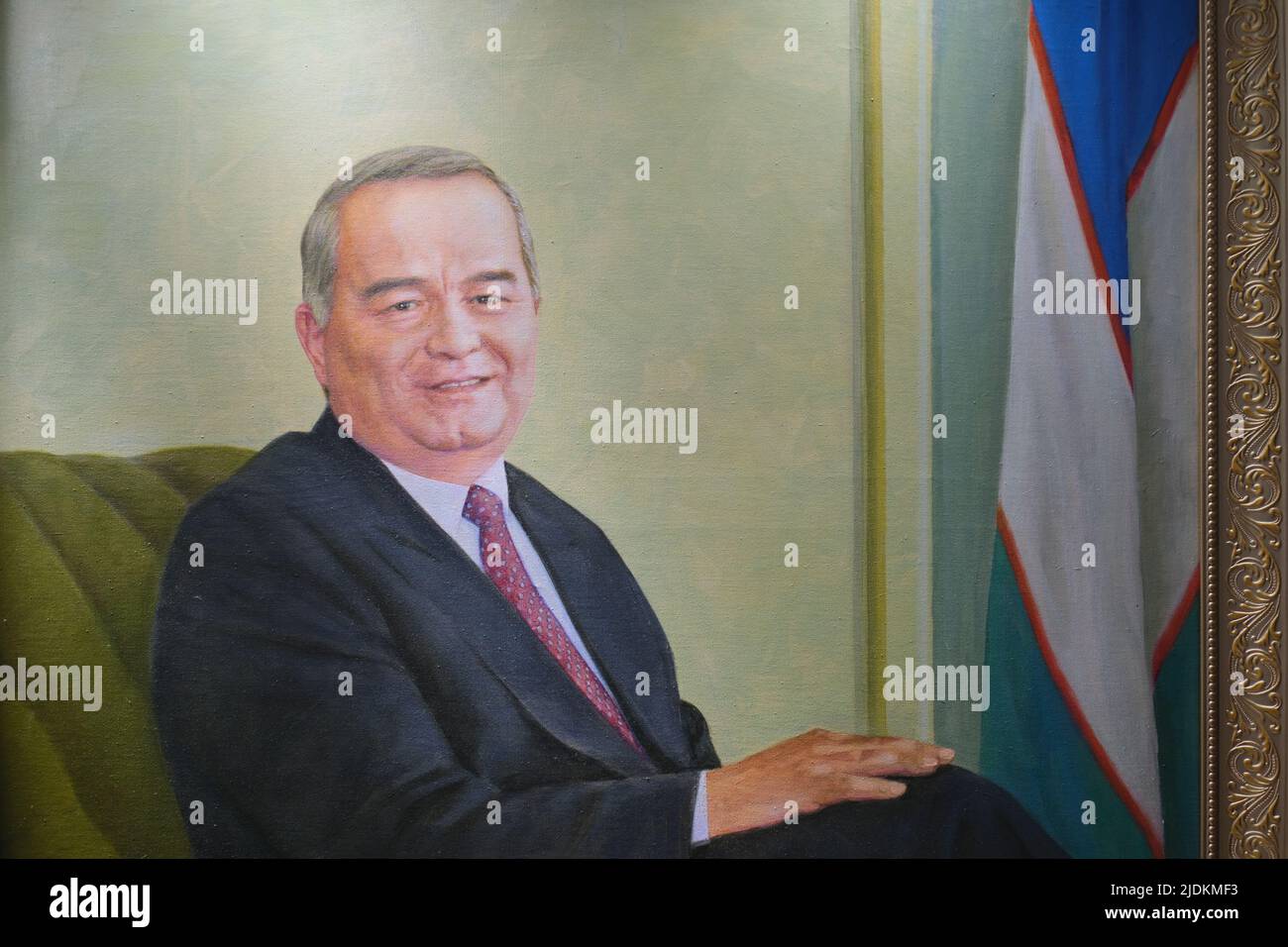 Uzbeki flag hi-res stock photography and images - Alamy