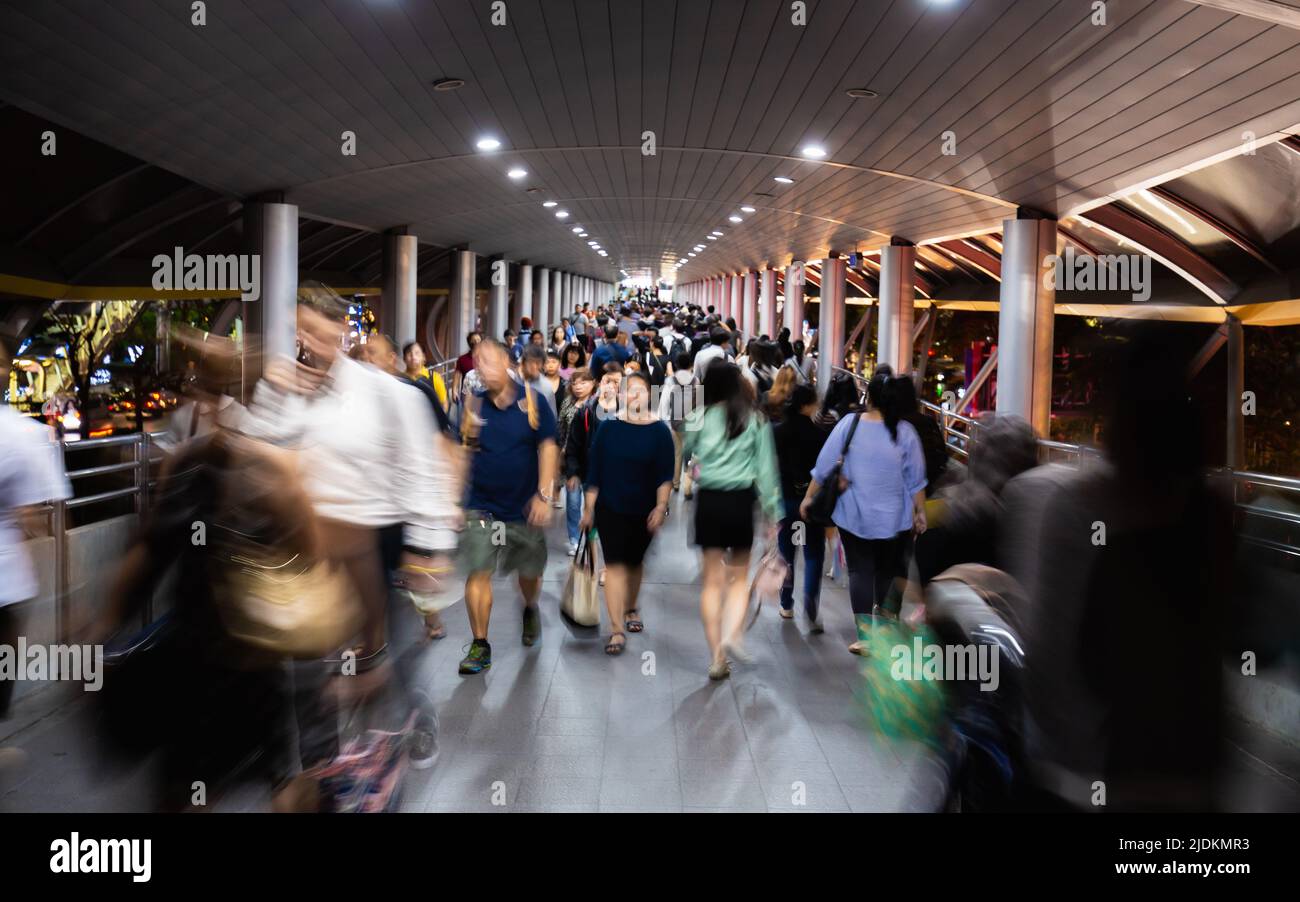 Sathon station hi-res stock photography and images - Alamy