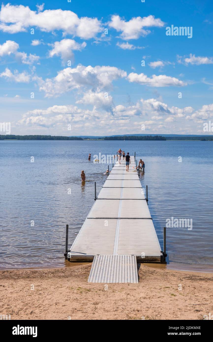 Long bathing jetty hi-res stock photography and images - Alamy
