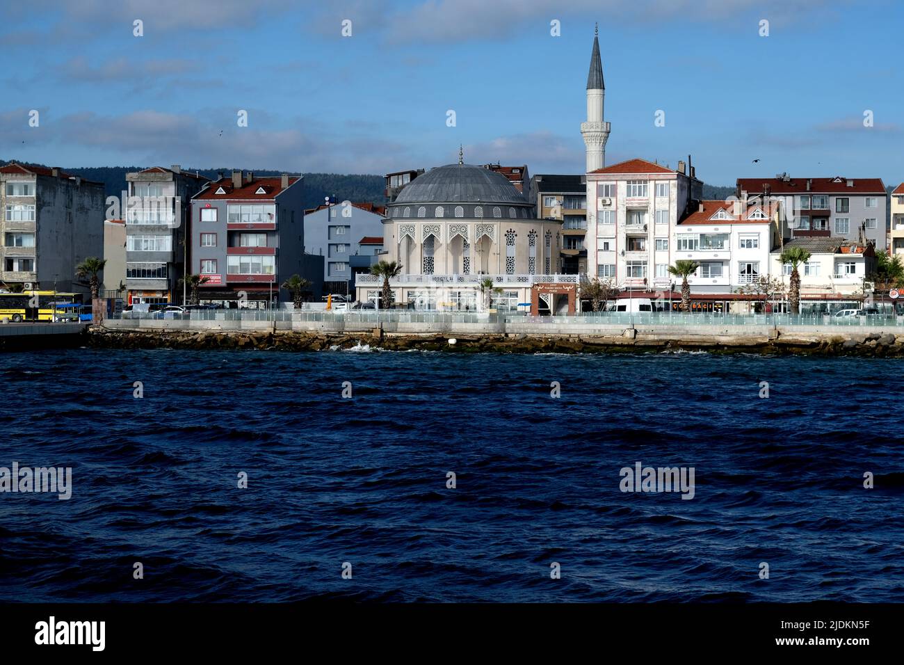 The waterfront of Eceabat in Canakkale in Turkey Stock Photo - Alamy