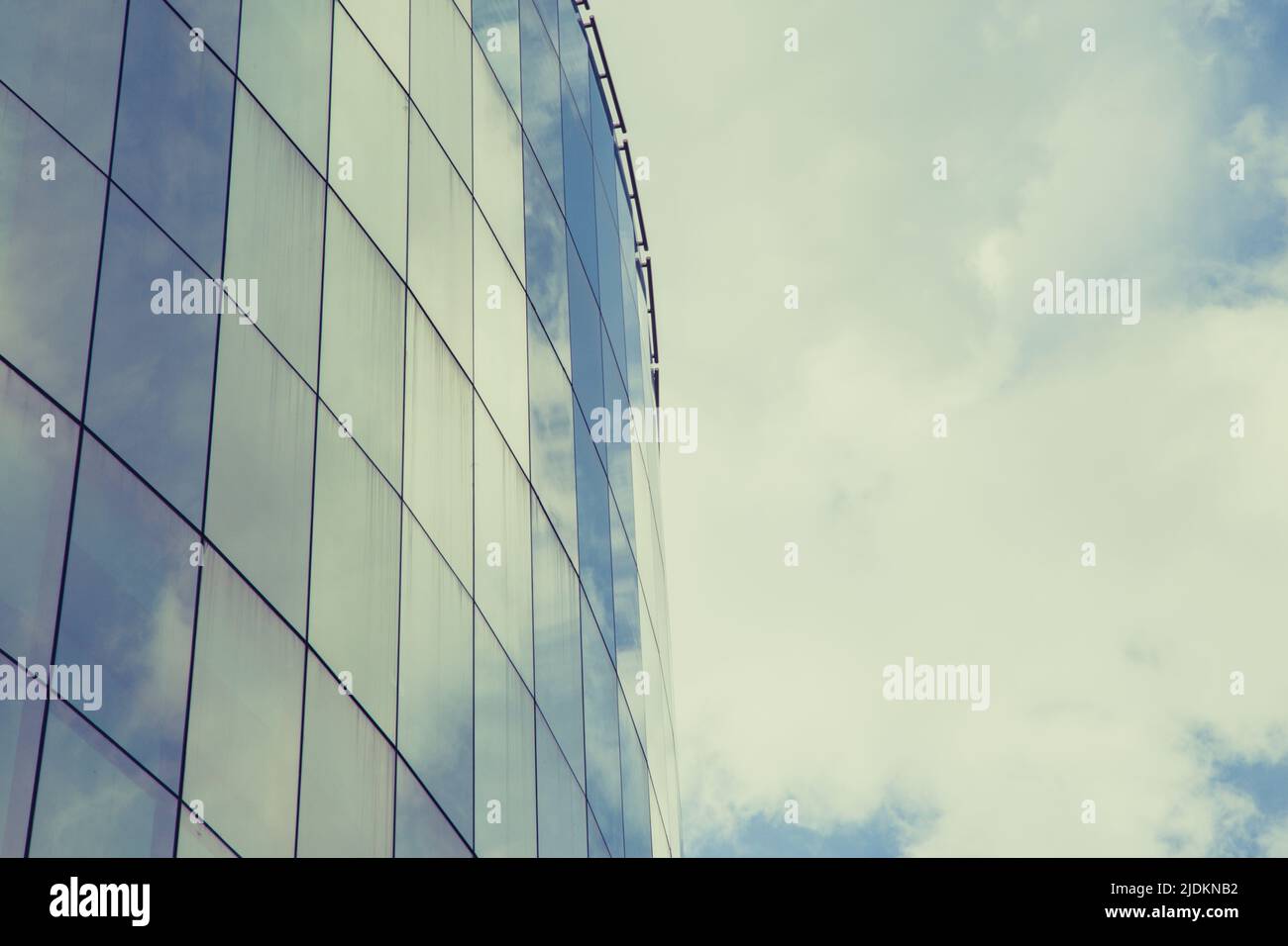 Blue glass of windows building background Stock Photo - Alamy