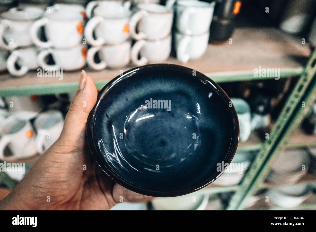 Visit to Thimi Ceramics in Bhaktapur, finished product - a little ...