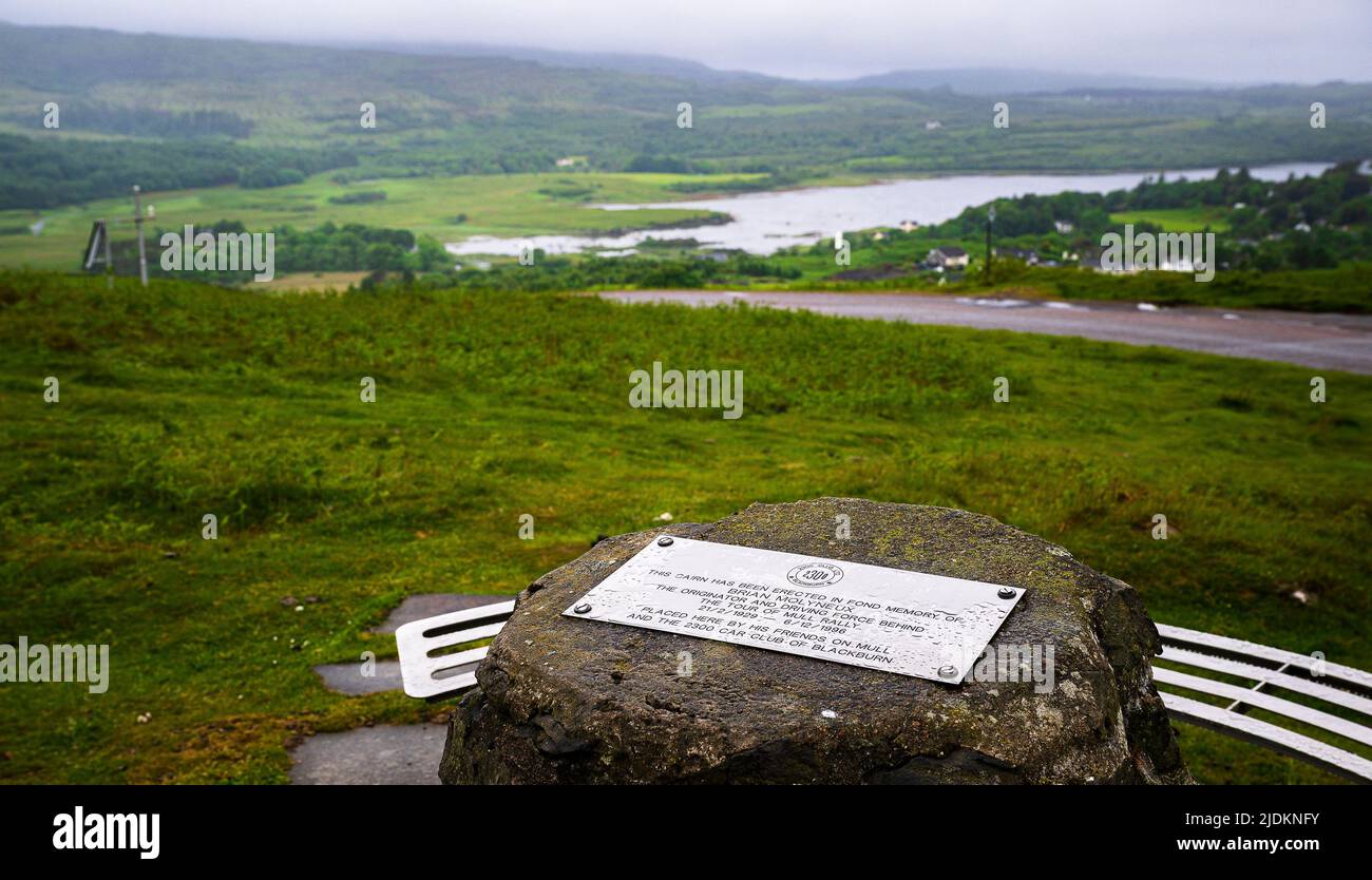 Dervaig, Isle of Mull, Scotland – High ground to the east of the ...