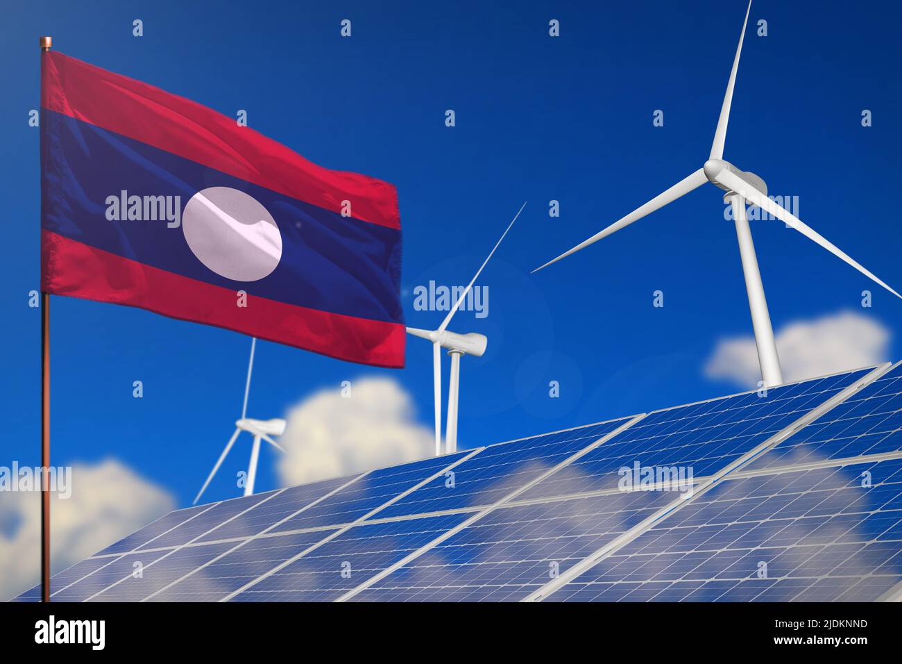 Lao People Democratic Republic renewable energy, wind and solar energy ...