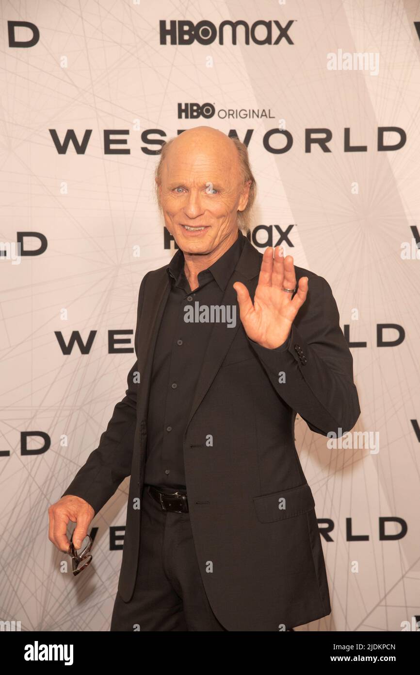 NEW YORK, NEW YORK - JUNE 21: Ed Harris attends HBO's "Westworld ...