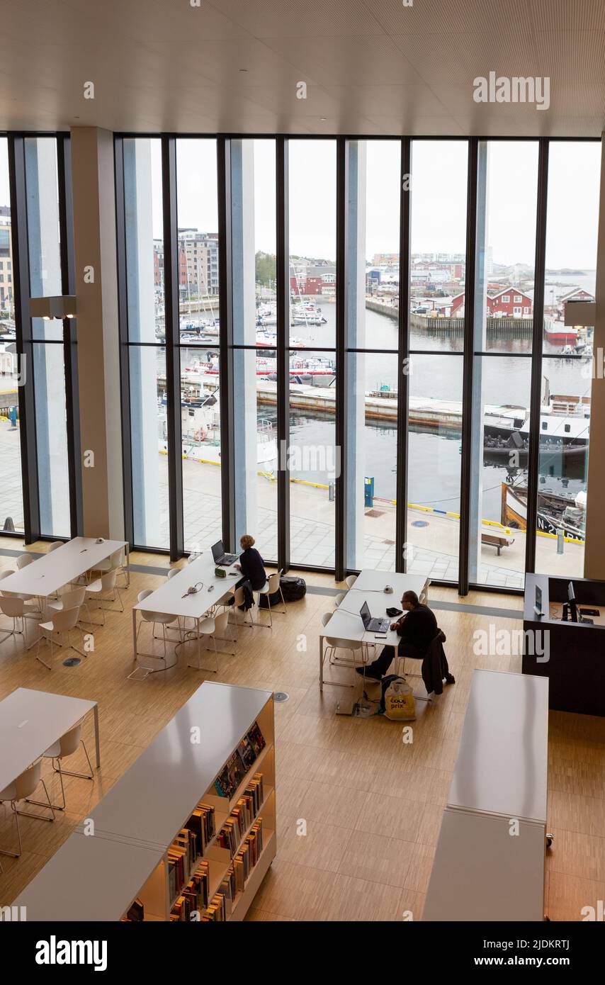Bodø library Stormen designed by DRDH architects (Daniel Rosbottom and ...