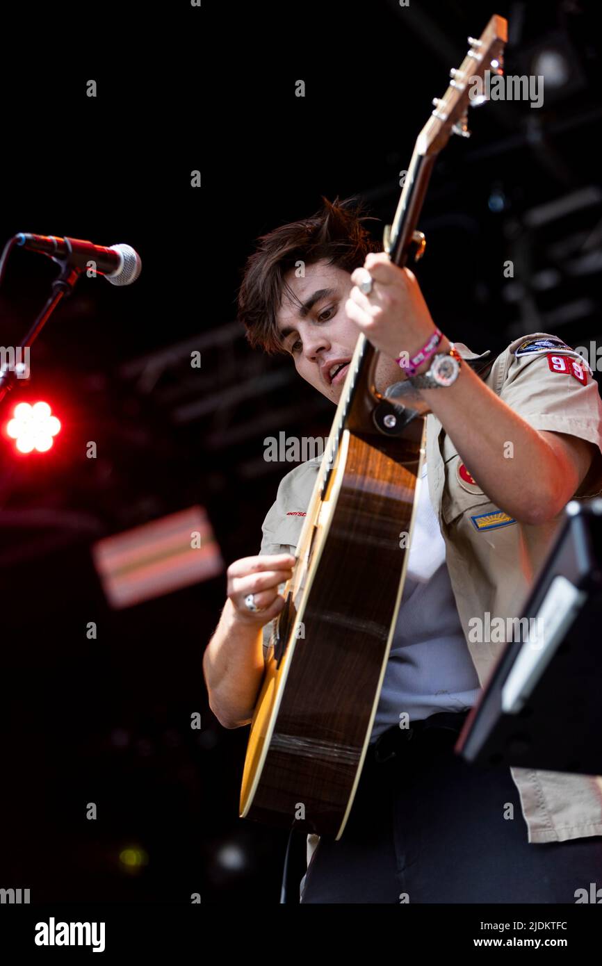 Landgraaf, Netherlands 17 june 2022 JC Stewart live at Pinkpop Festival ...