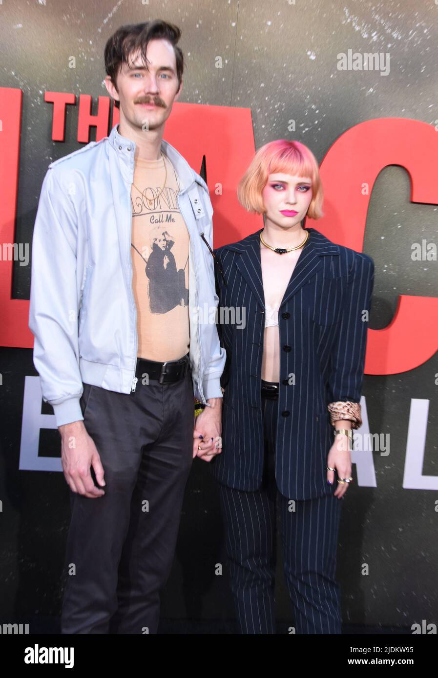 Hollywood, California, USA 21st June 2022 Kyle Wallen and Sierra ...