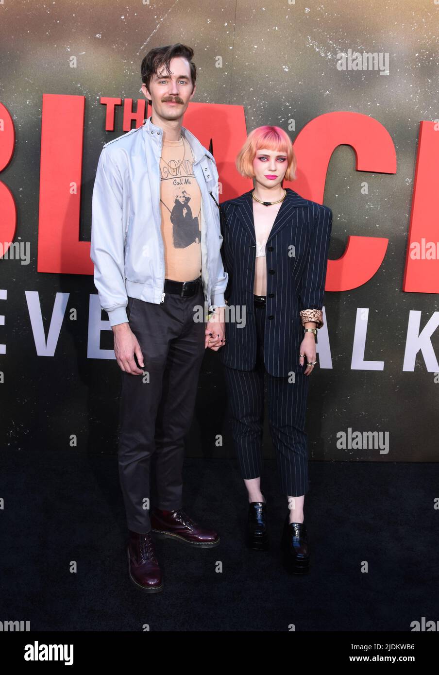 Hollywood, California, USA 21st June 2022 Kyle Wallen and Sierra ...