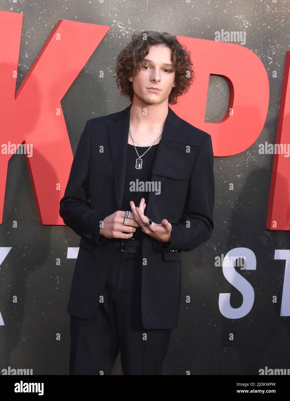 Hollywood, California, USA 21st June 2022 Actor Mason Thames attends ...