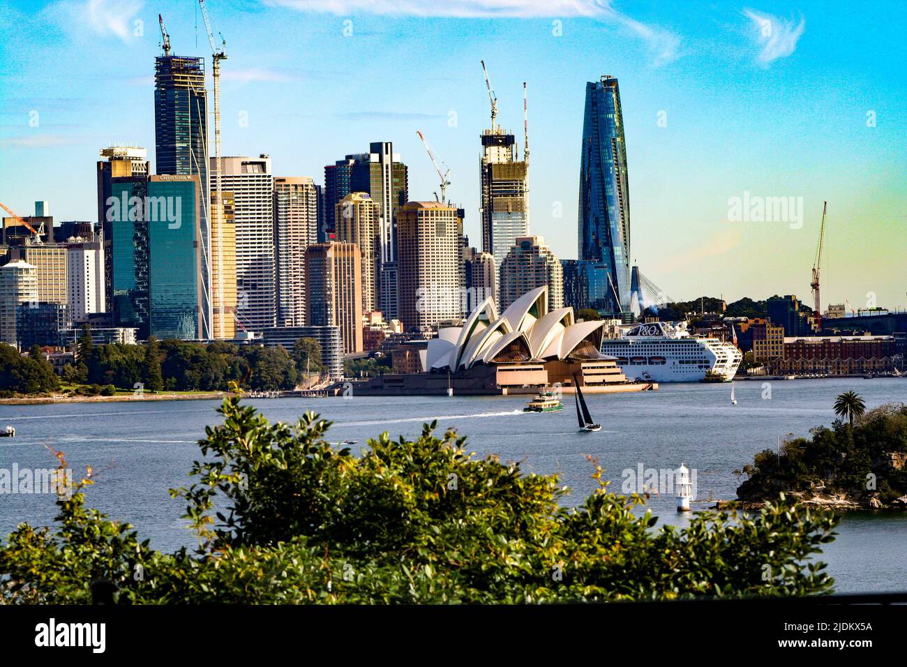 Sydney Opera House and City Stock Photo - Alamy