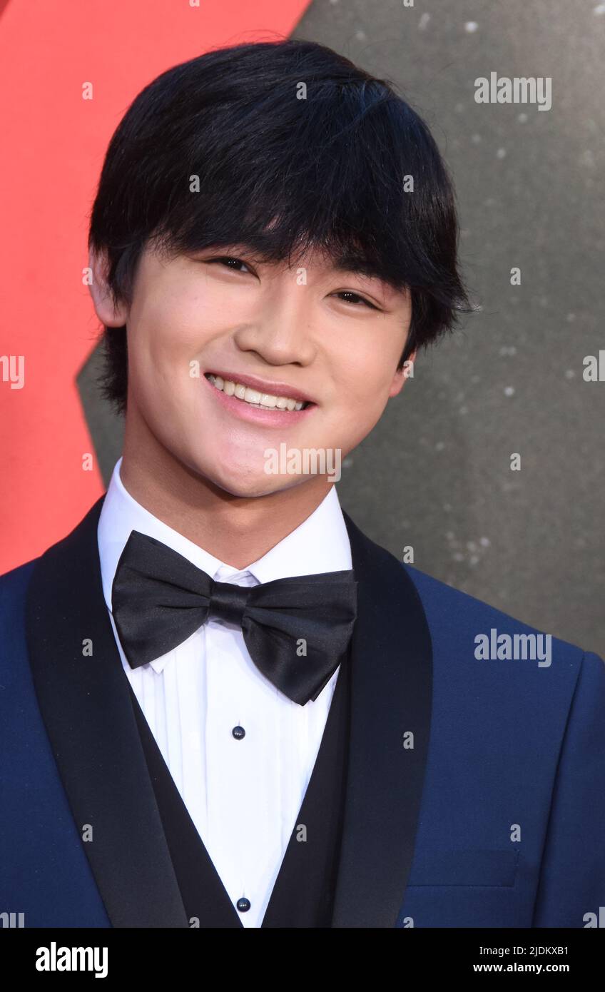 Hollywood, California, USA 21st June 2022 Actor Tristan Pravong attends ...