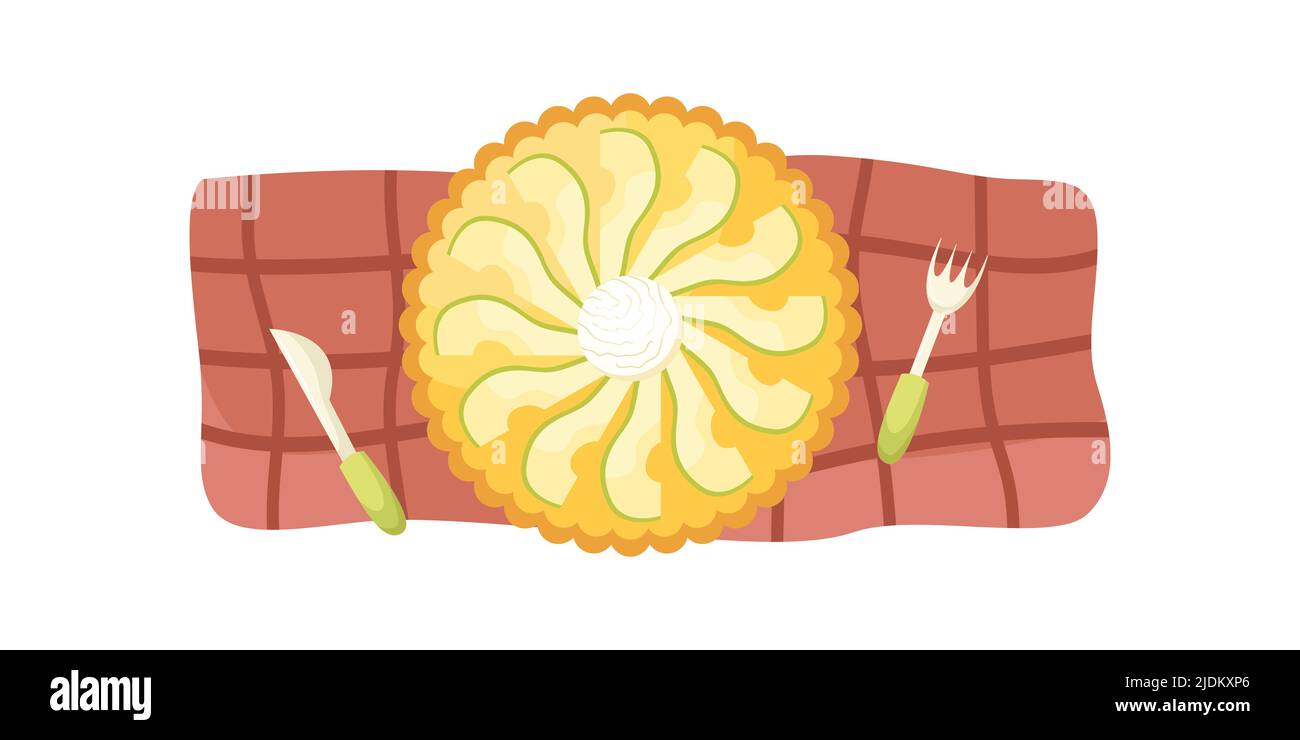 Pear pies Stock Vector Images - Alamy