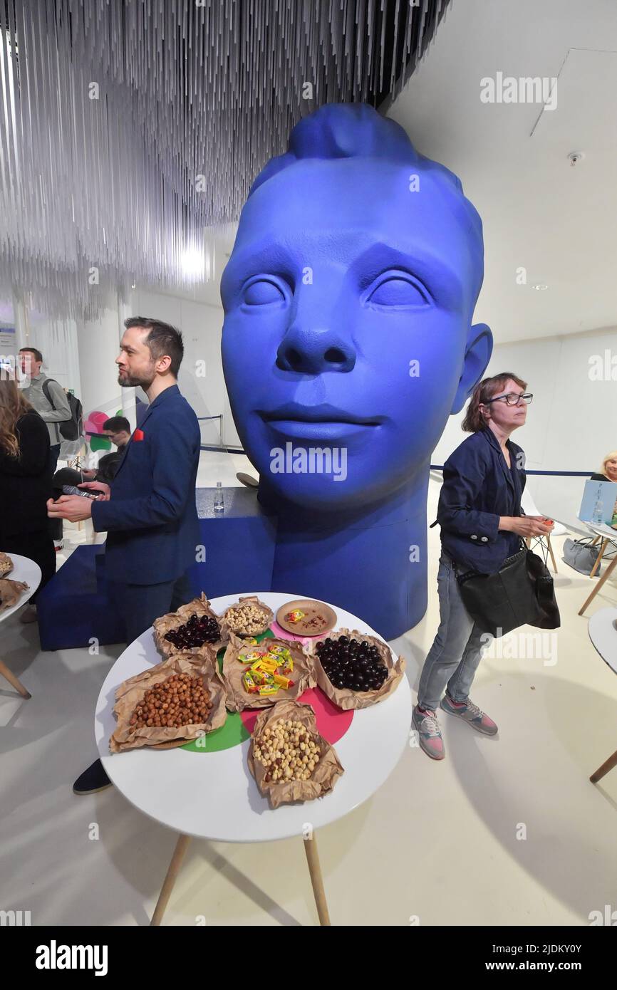 Moscow. Before display of the movie 'Igor Gulyaev. The history of ...