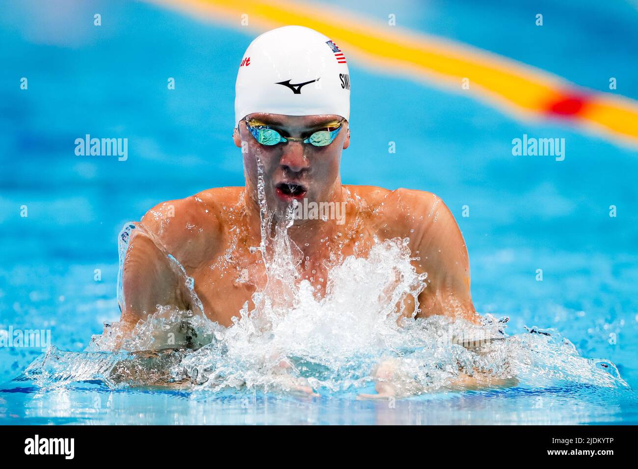 BUDAPEST, HUNGARY - JUNE 22: Charlie Swanson of the United States of ...