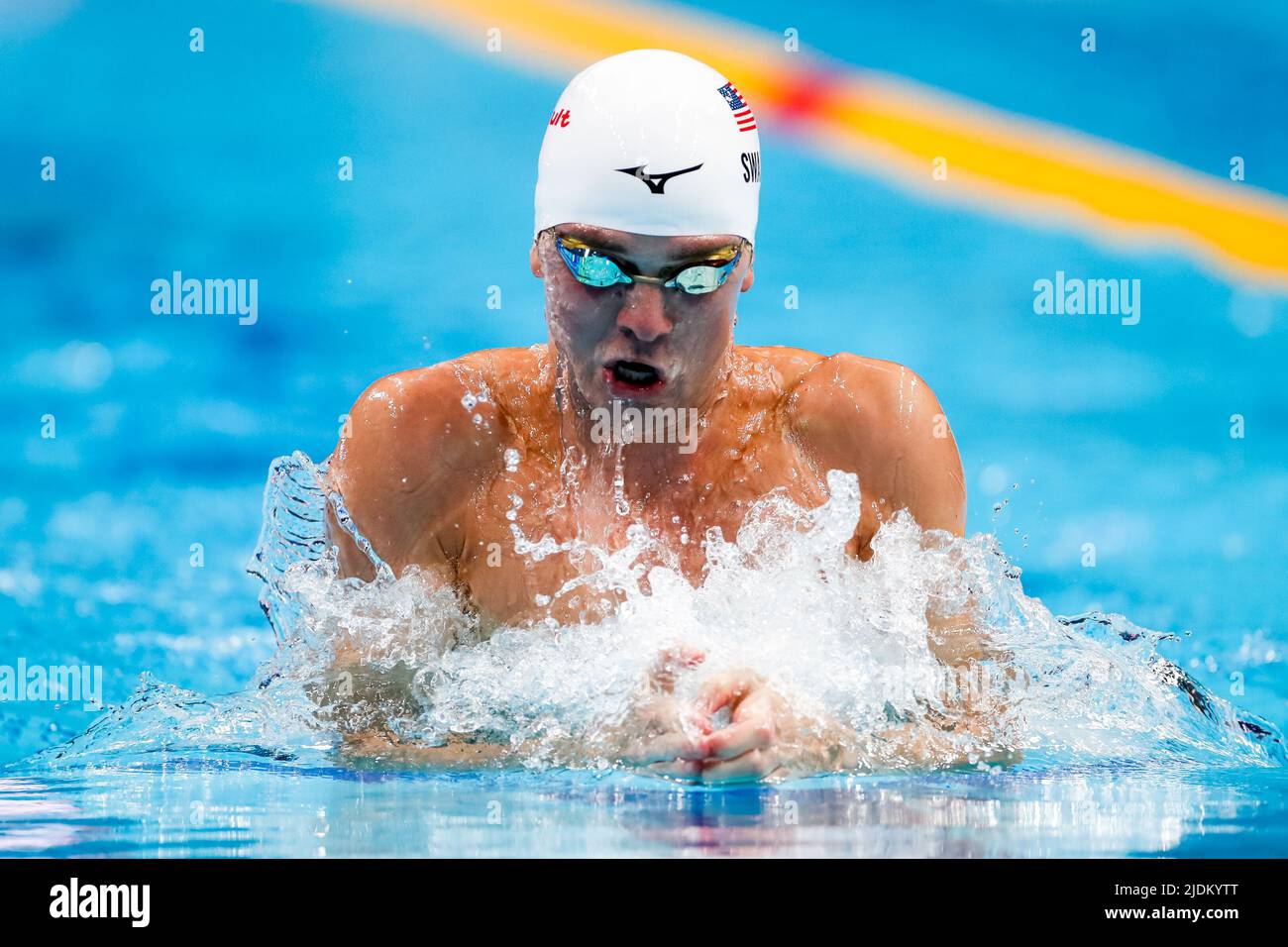 BUDAPEST, HUNGARY - JUNE 22: Charlie Swanson of the United States of ...