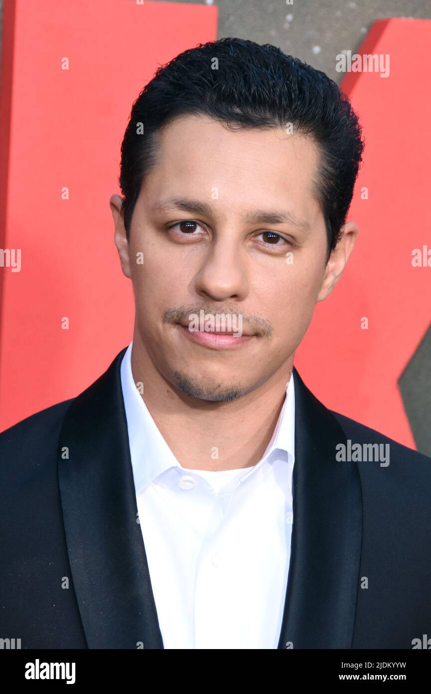 Hollywood, California, USA 21st June 2022 Actor David Del Rio attends ...