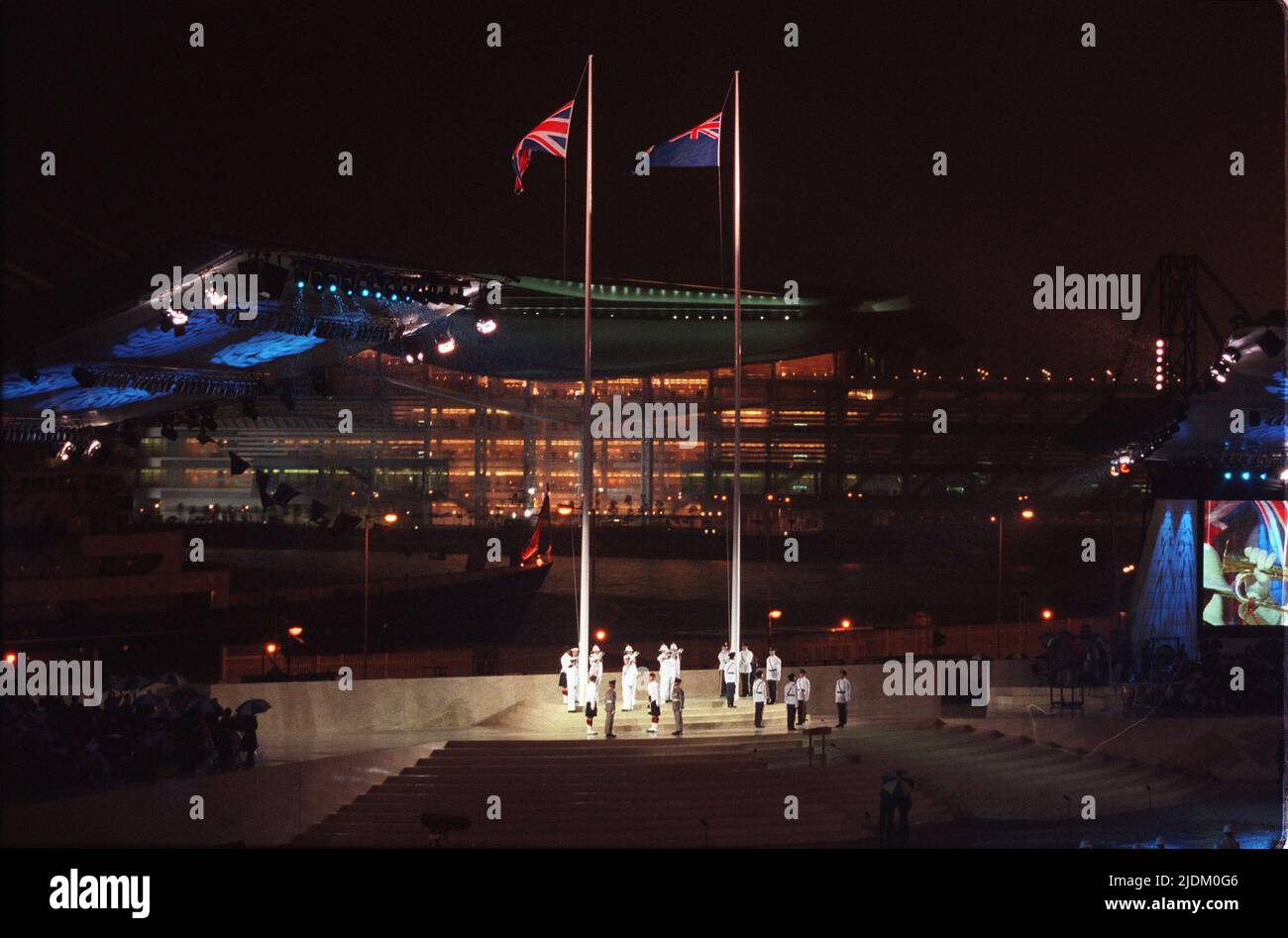1997 hong kong handover ceremony hi-res stock photography and images ...