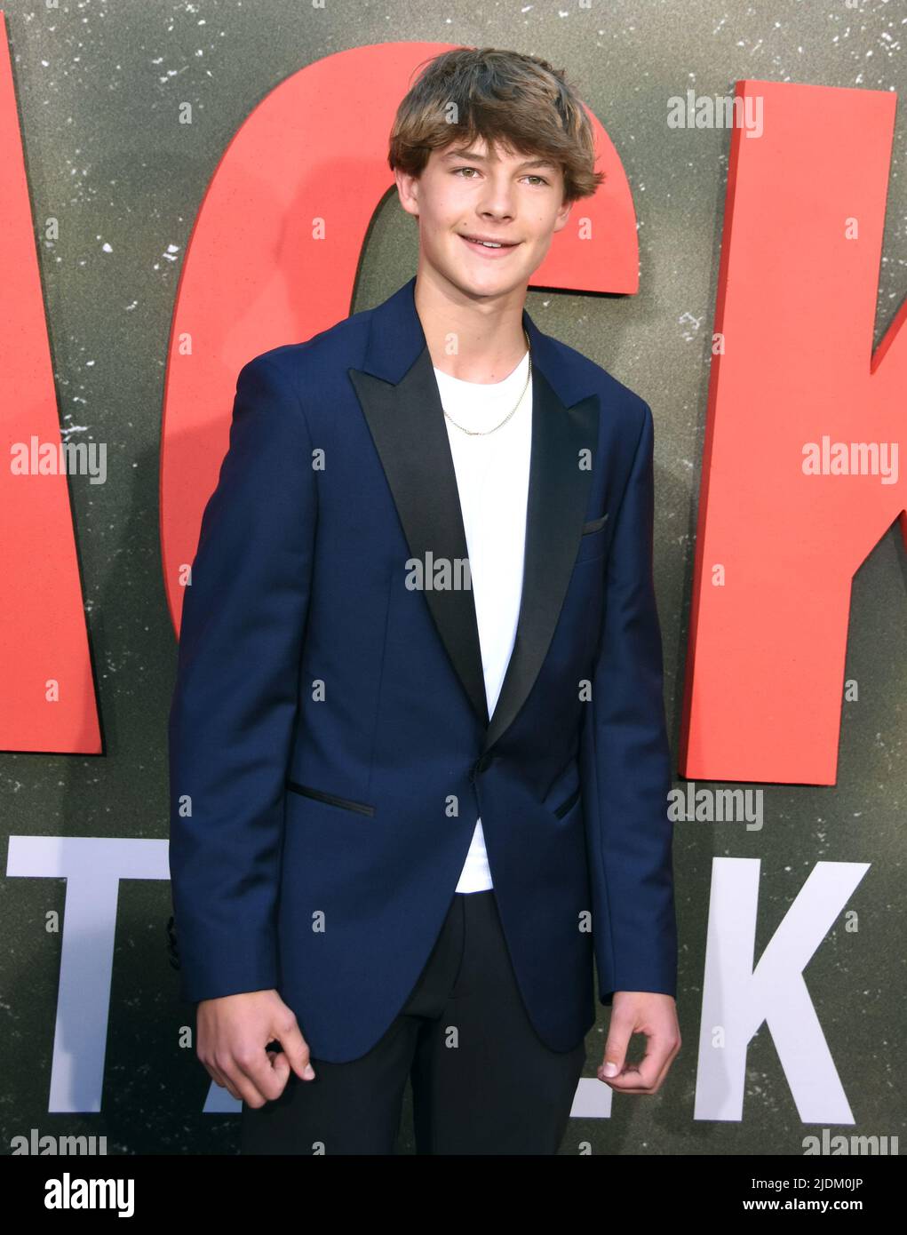 Hollywood, California, USA 21st June 2022 Actor Jacob Moran attends ...