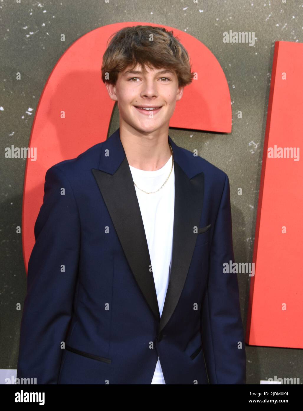 Hollywood, California, USA 21st June 2022 Actor Jacob Moran attends ...