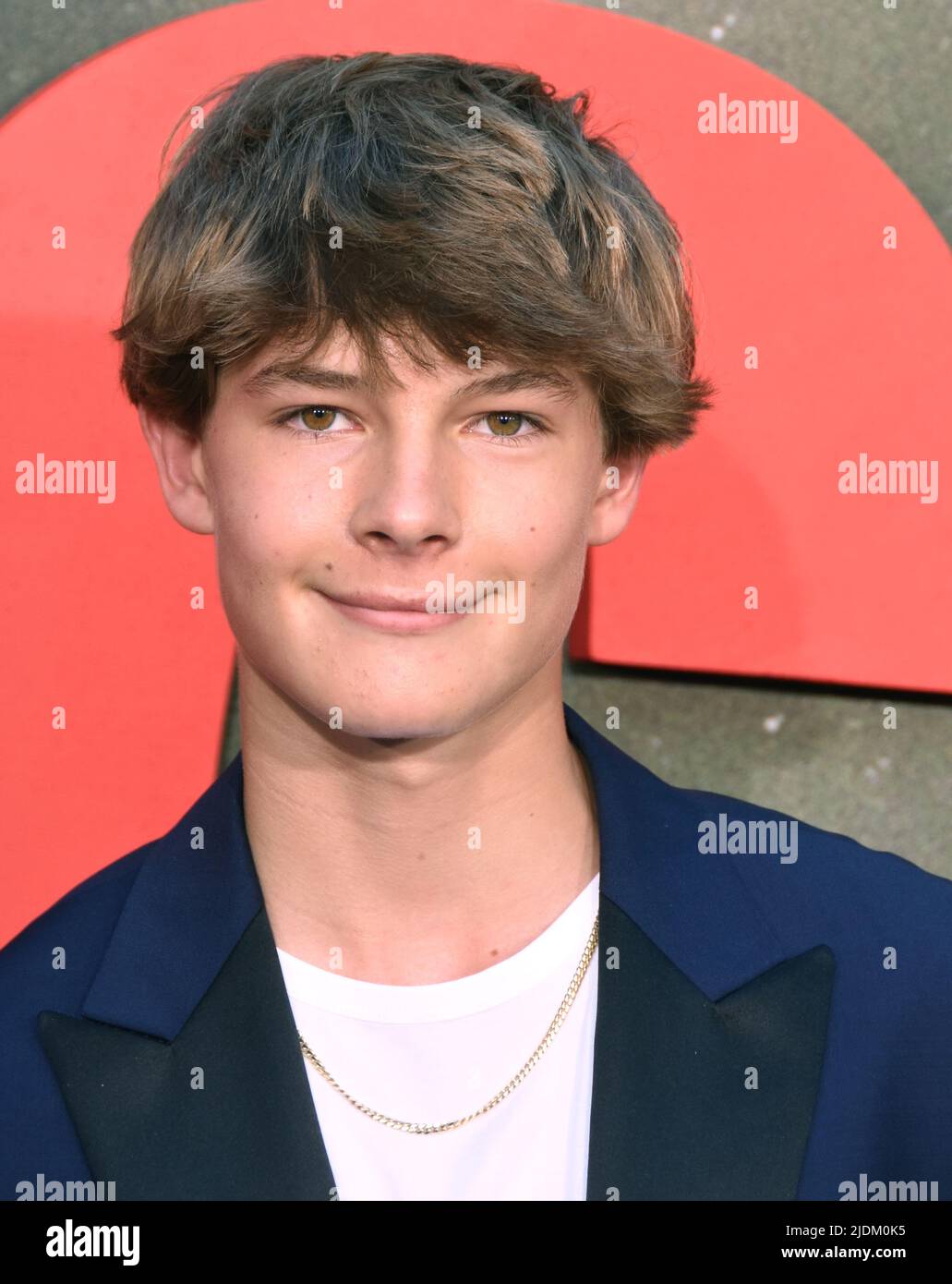 Hollywood, California, USA 21st June 2022 Actor Jacob Moran attends ...