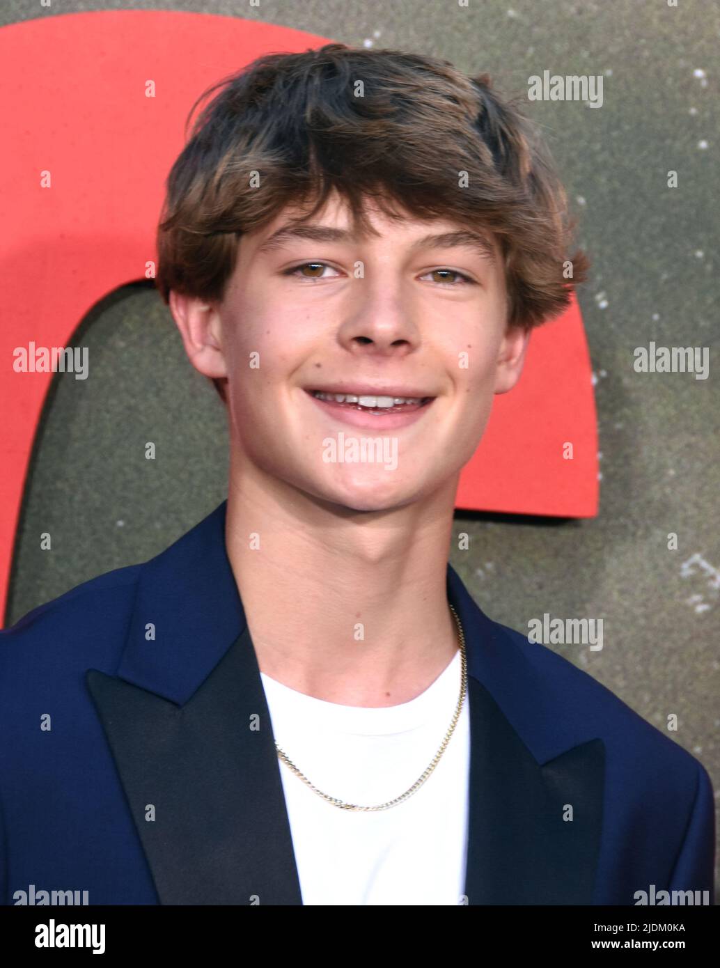 Hollywood, California, USA 21st June 2022 Actor Jacob Moran attends ...