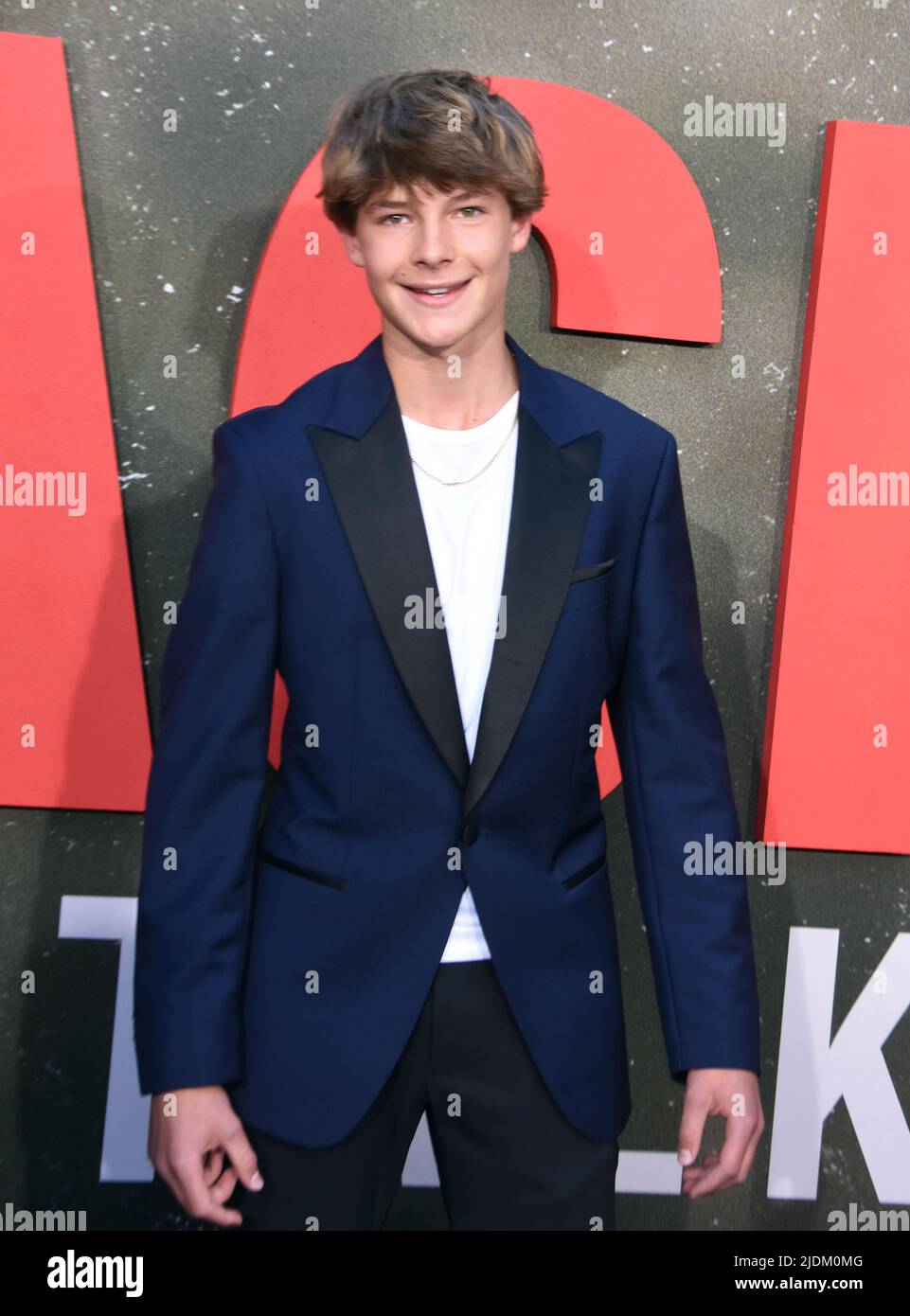 Hollywood, California, USA 21st June 2022 Actor Jacob Moran attends Universal Pictures 'The ...