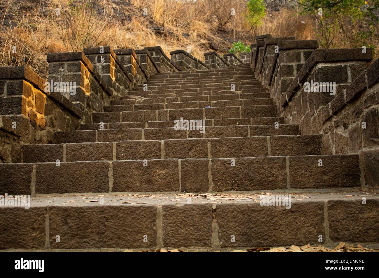 Beautiful stones steps, Stone carved Stock Photo - Alamy