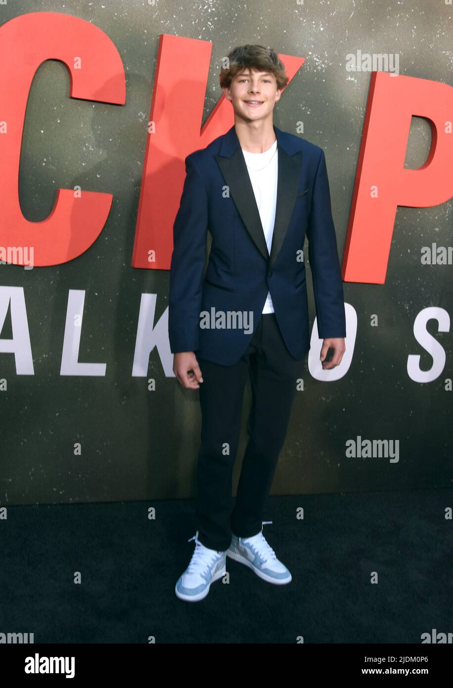 Hollywood, California, USA 21st June 2022 Actor Jacob Moran attends ...