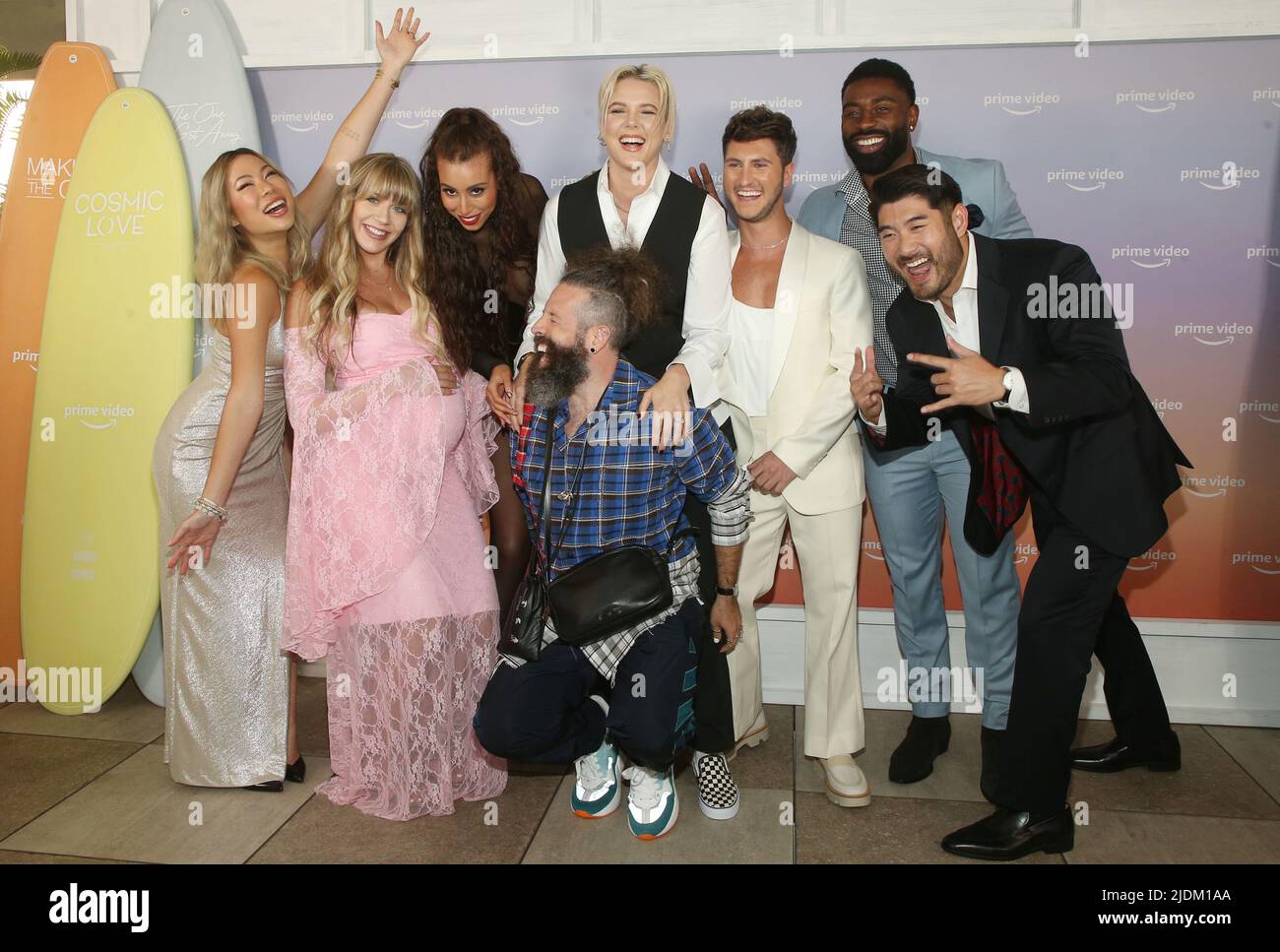 Santa Monica, California, USA. 21st June, 2022. Jeff Perla, Kasey Ma ...