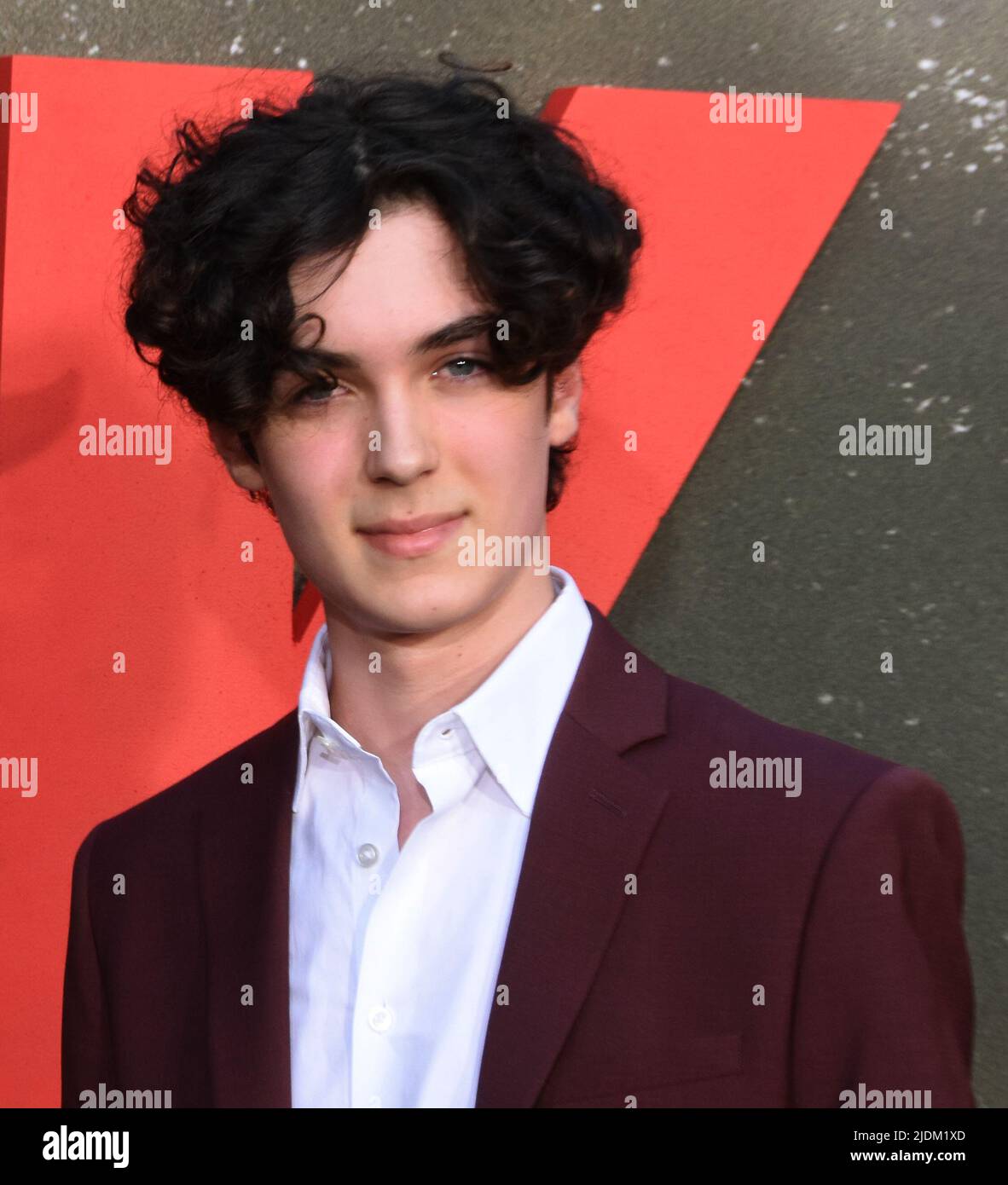 Hollywood, California, USA 21st June 2022 Actor Braxton Alexander ...