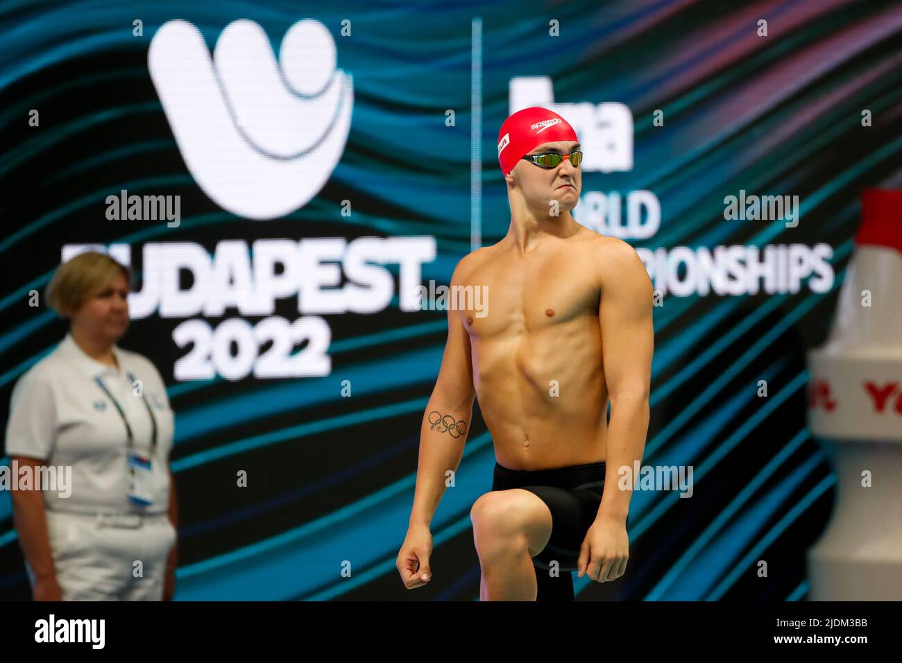BUDAPEST, HUNGARY - JUNE 21: Jacob Henry Whittle of Great Britain ...
