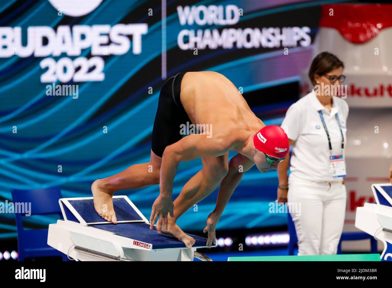 BUDAPEST, HUNGARY - JUNE 21: Jacob Henry Whittle of Great Britain ...