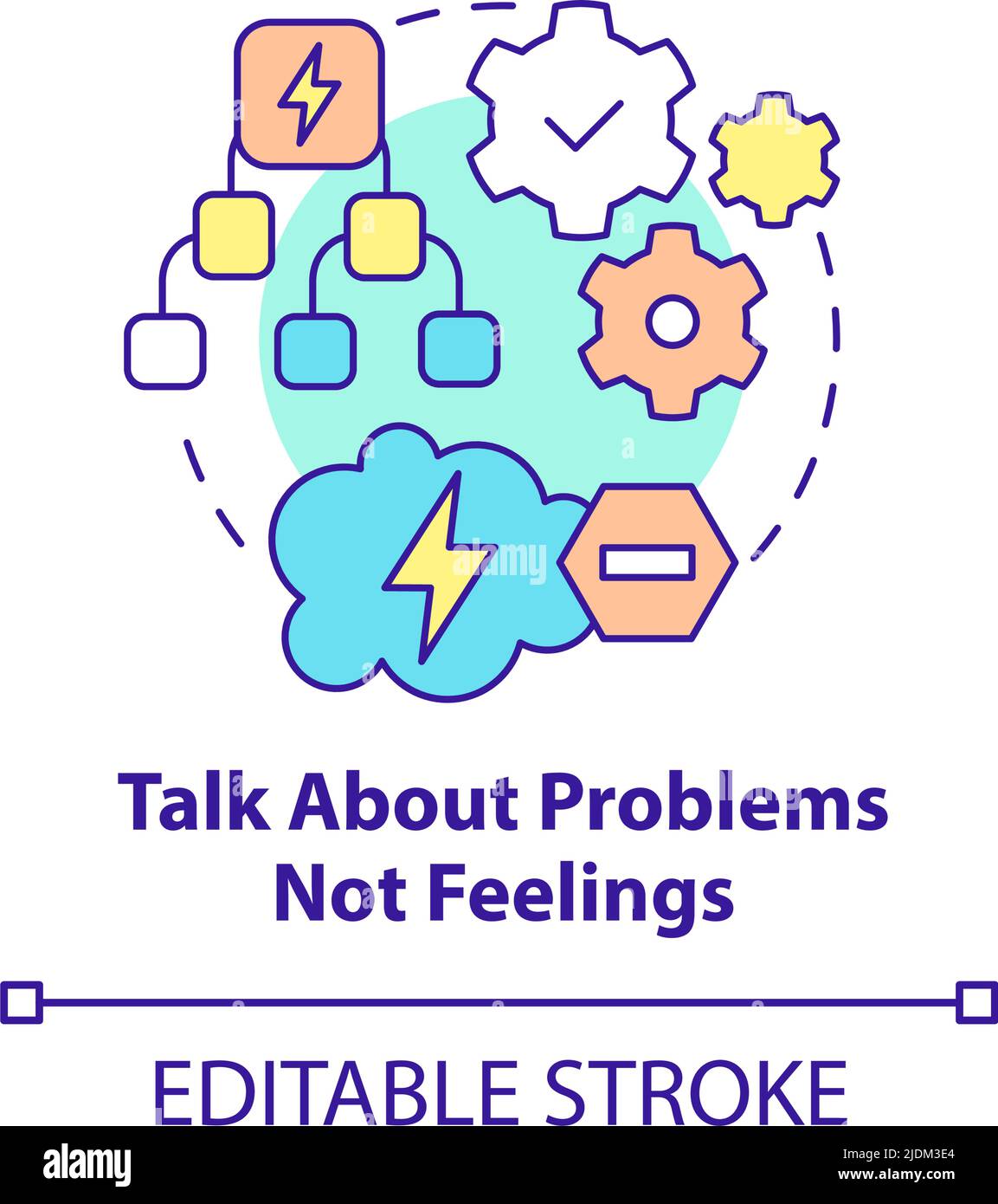 Talk solve Cut Out Stock Images & Pictures - Alamy