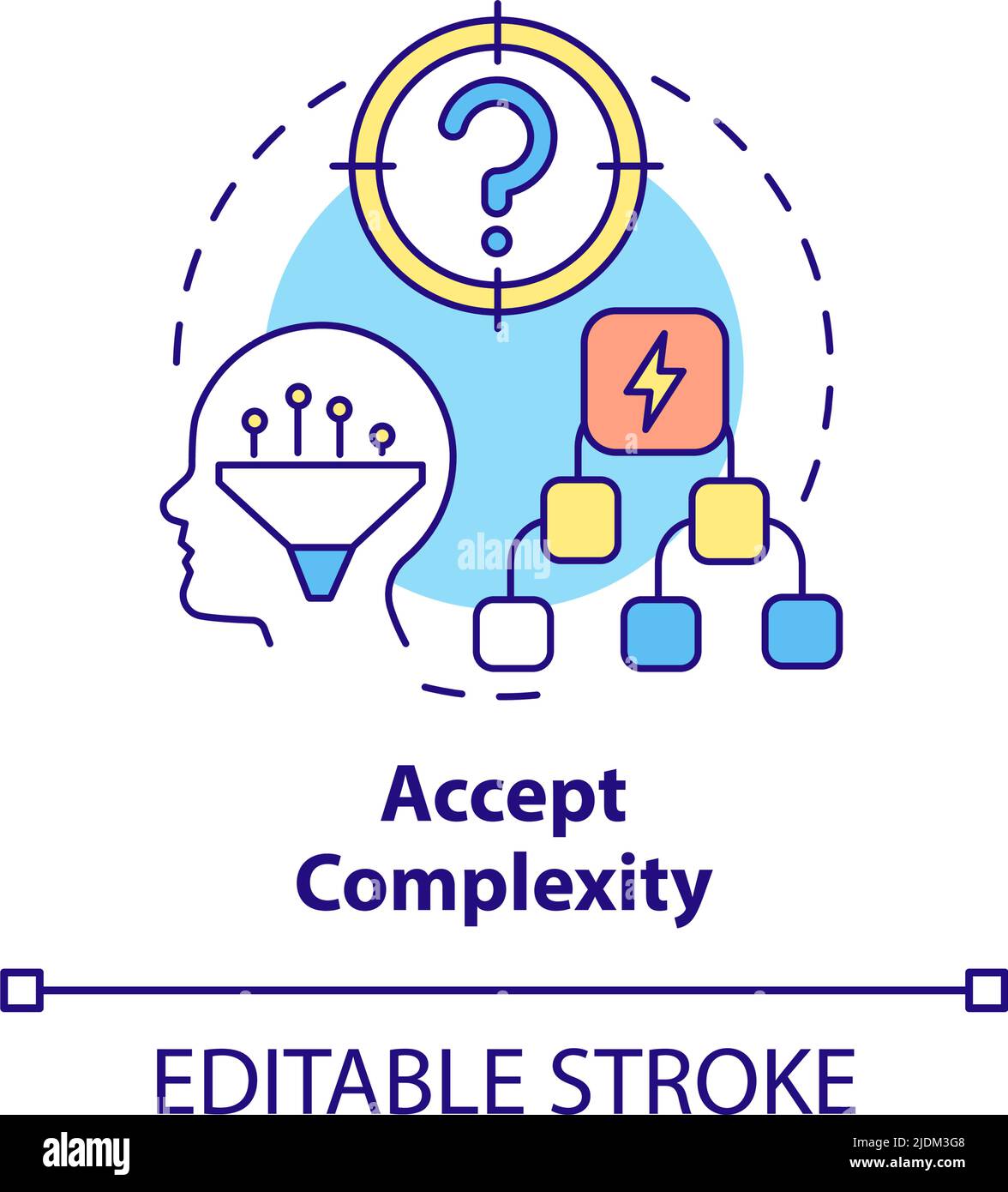 Accept complexity concept icon Stock Vector Image & Art - Alamy Accept complexity concept icon Stock Vector Image & Art - Alamy