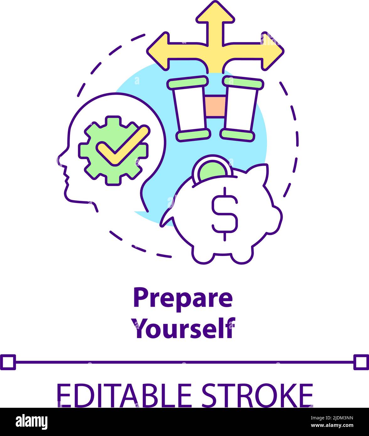 Prepare yourself concept icon Stock Vector Image & Art - Alamy