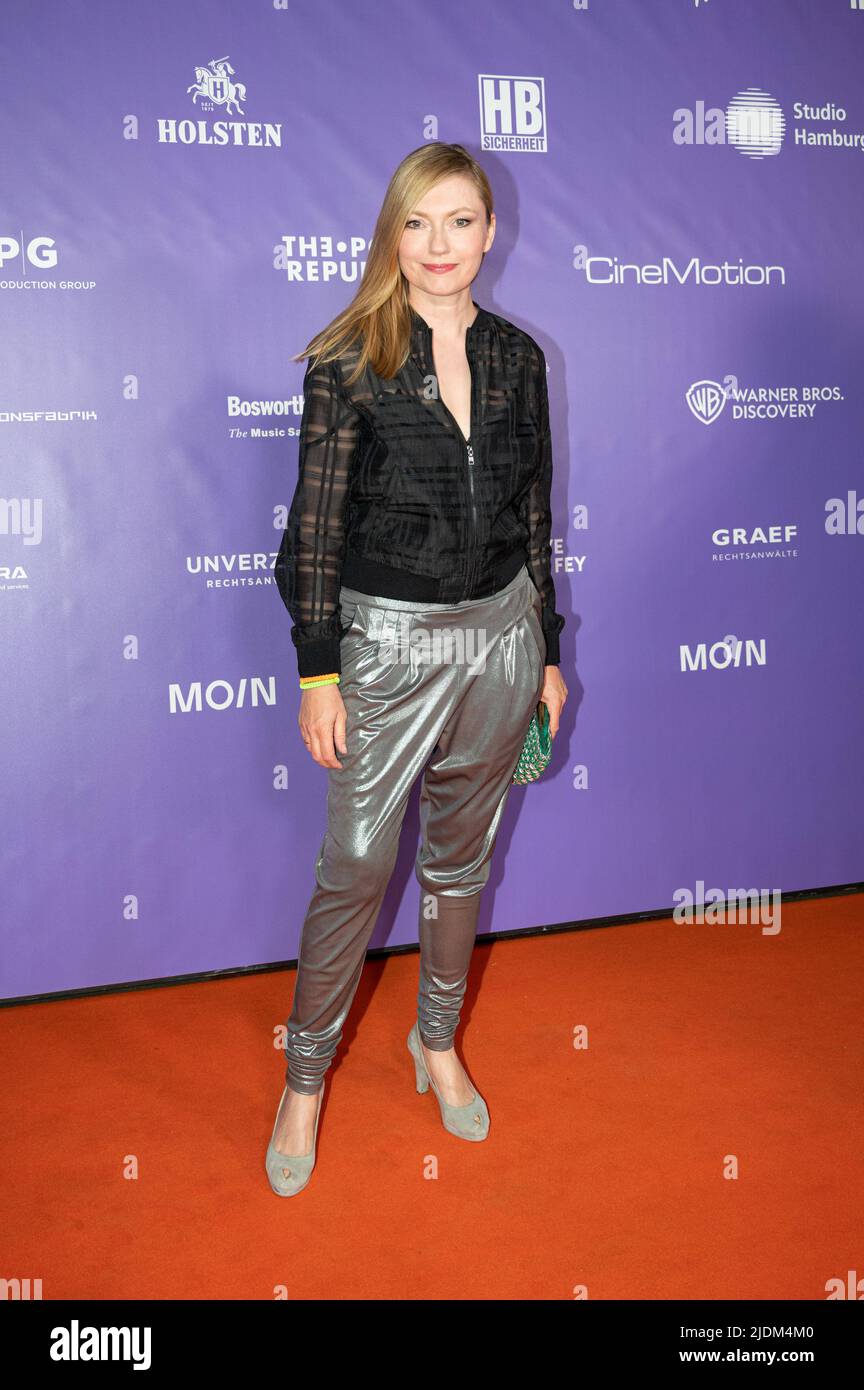 Hamburg, Germany. 21st June, 2022. Johanna Christine Gehlen comes to ...