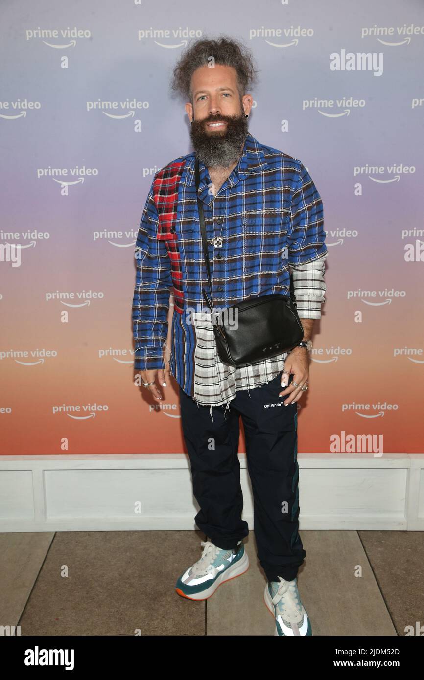 21 June 2022 - Santa Monica, California - Elan Gale. at Prime Video's ...