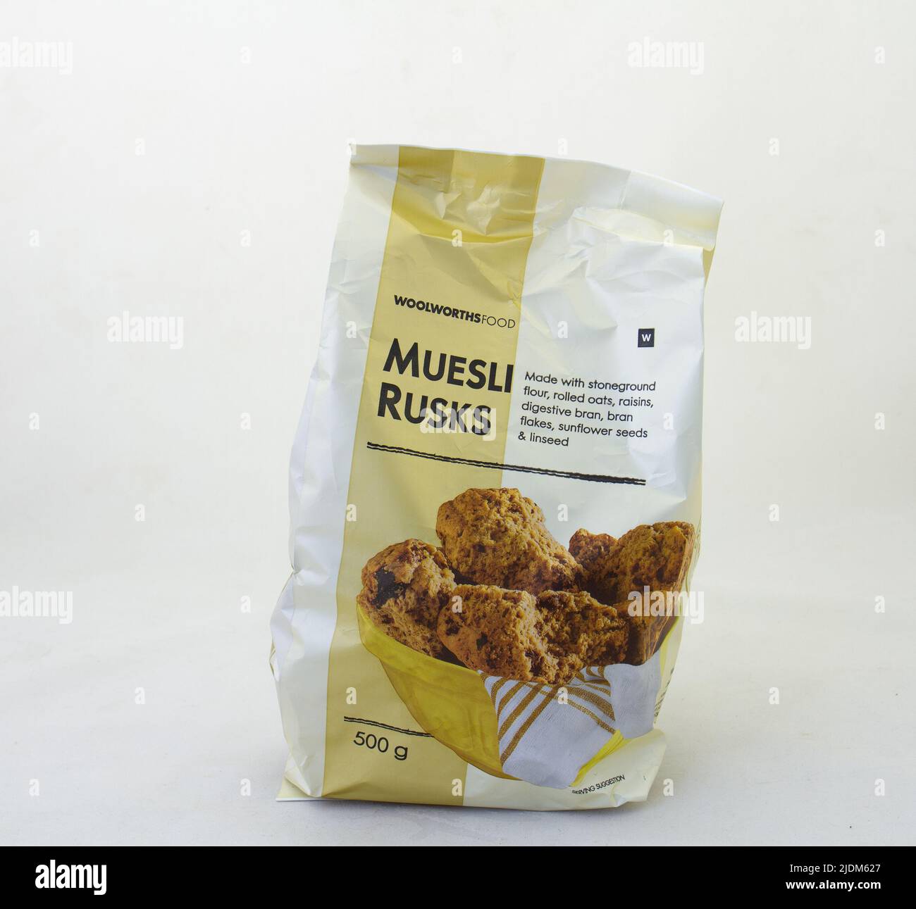Johannesburg, South Africa - Muesli rusks from Woolworths Food isolated ...