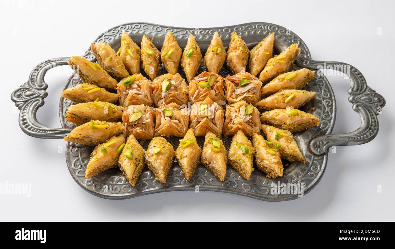 Baklava is a Mediterranean Snack, sweet, delicious and flaky. Made with ...