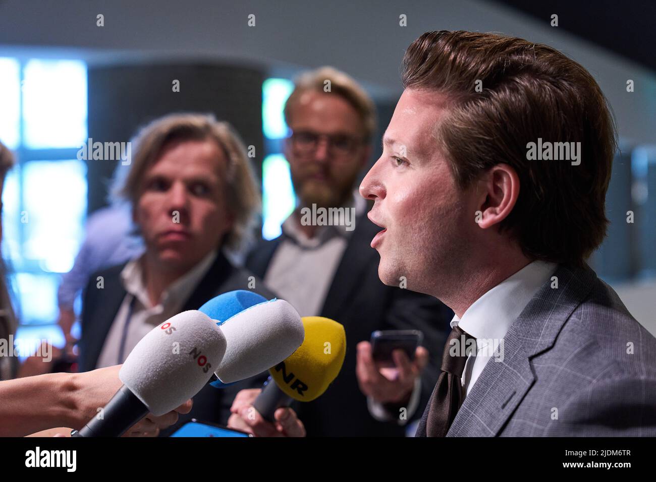 2022-06-22 12:00:13 THE HAGUE - Member of Parliament Thom van Campen ...