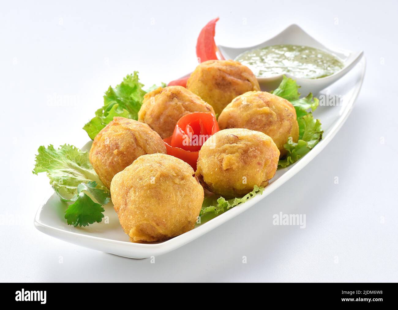Fried Potato Balls or Batata Vada is a delicious Indian snacks food ...