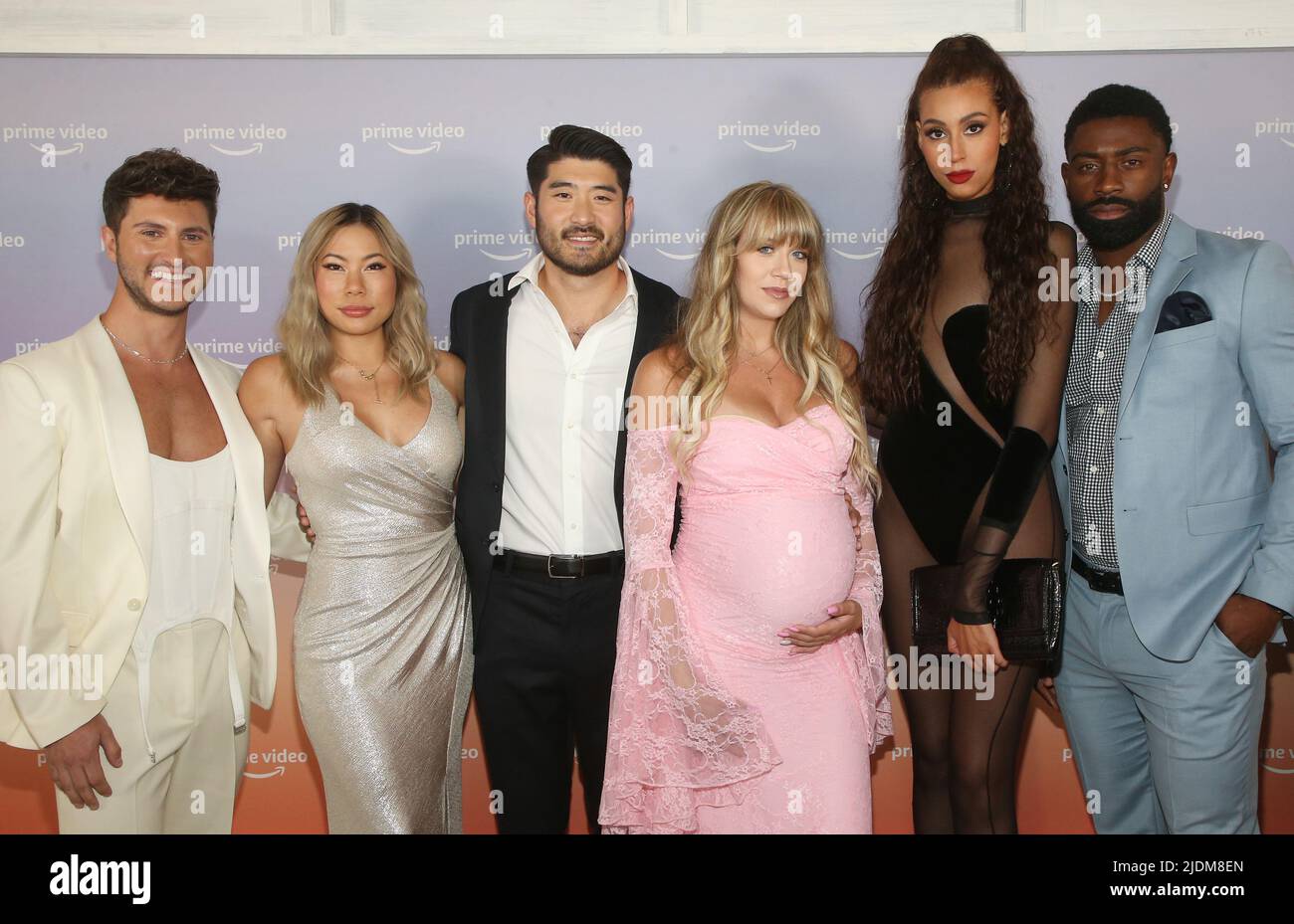 Santa Monica, Ca. 21st June, 2022. Jeff Perla, Kasey Ma, Vince Xu ...