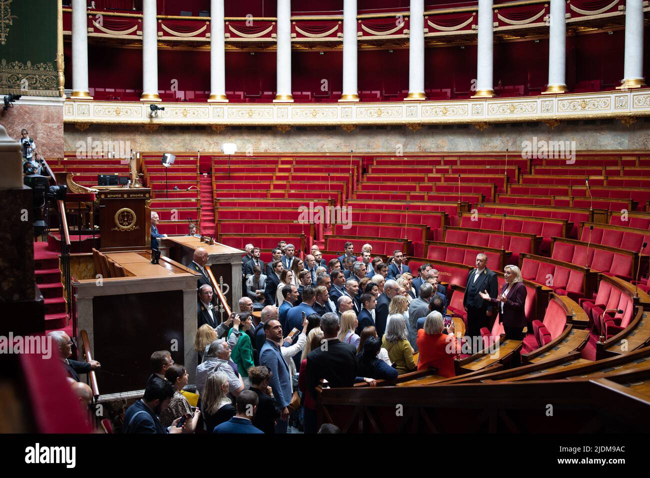 Assemblée nationale hémicycle hi-res stock photography and images - Alamy