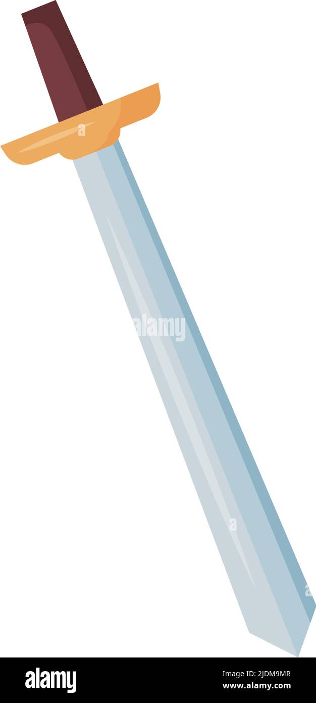Sword of lady justice semi flat color vector object Stock Vector Image ...