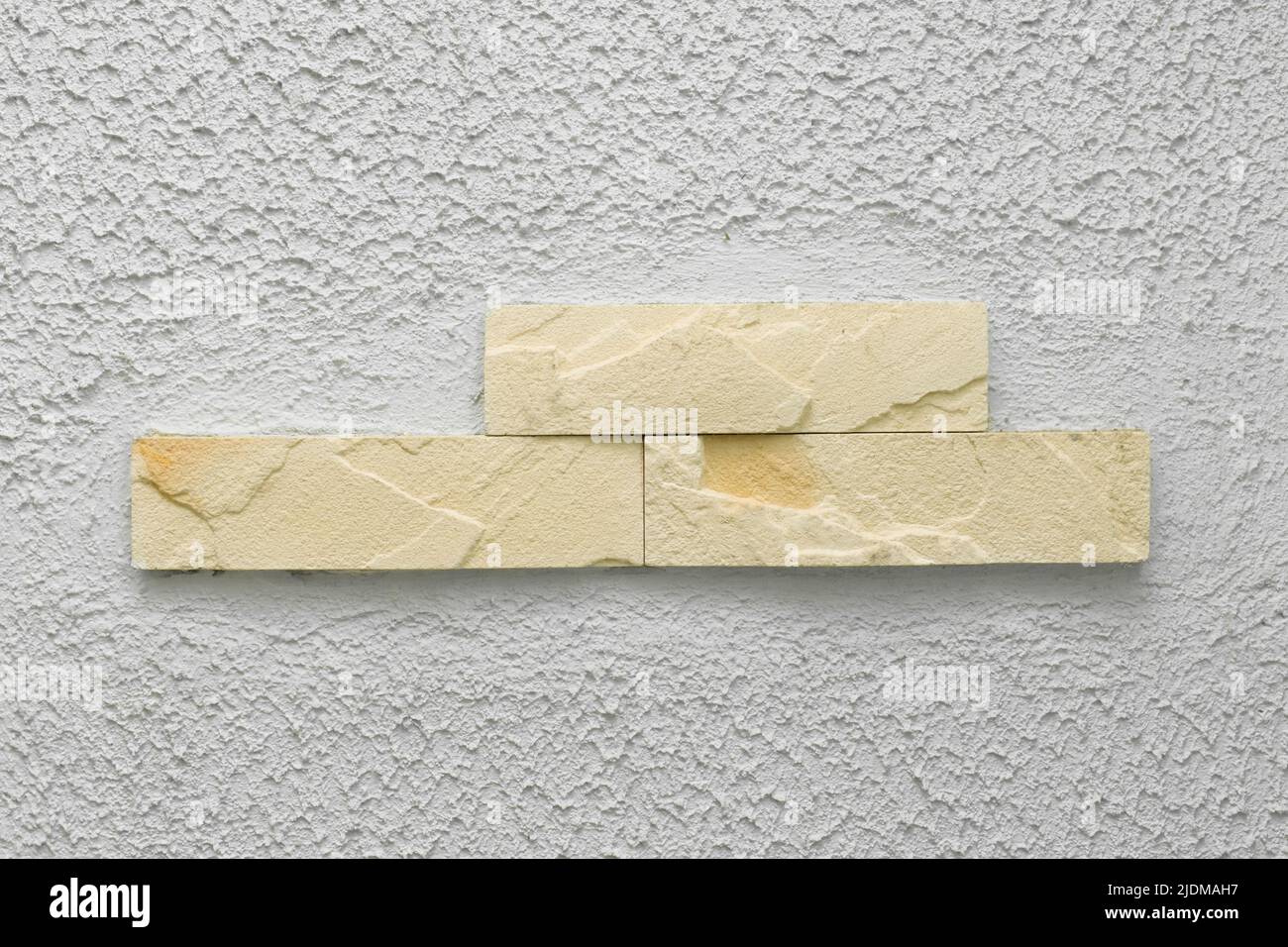 Light brick element fragment abstract interior design wall pattern sand ...