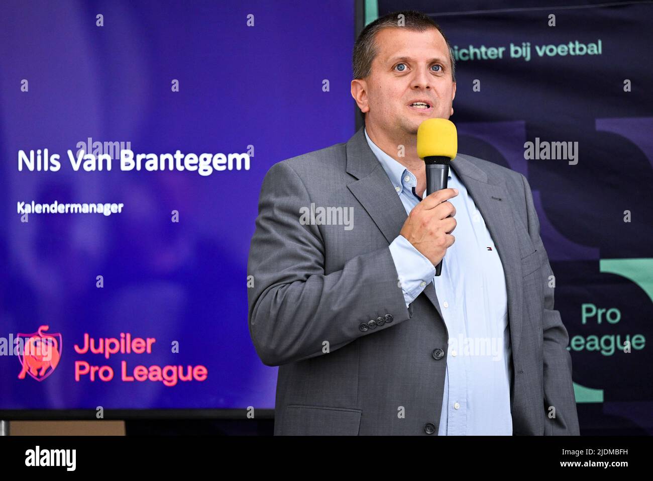 Pro League Calendar manager Nils Van Brantegem pictured during a ...